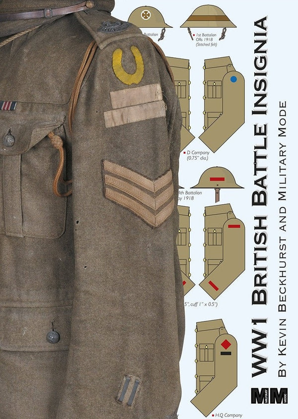 WW1 British Battle Insignia Book – Military Mode